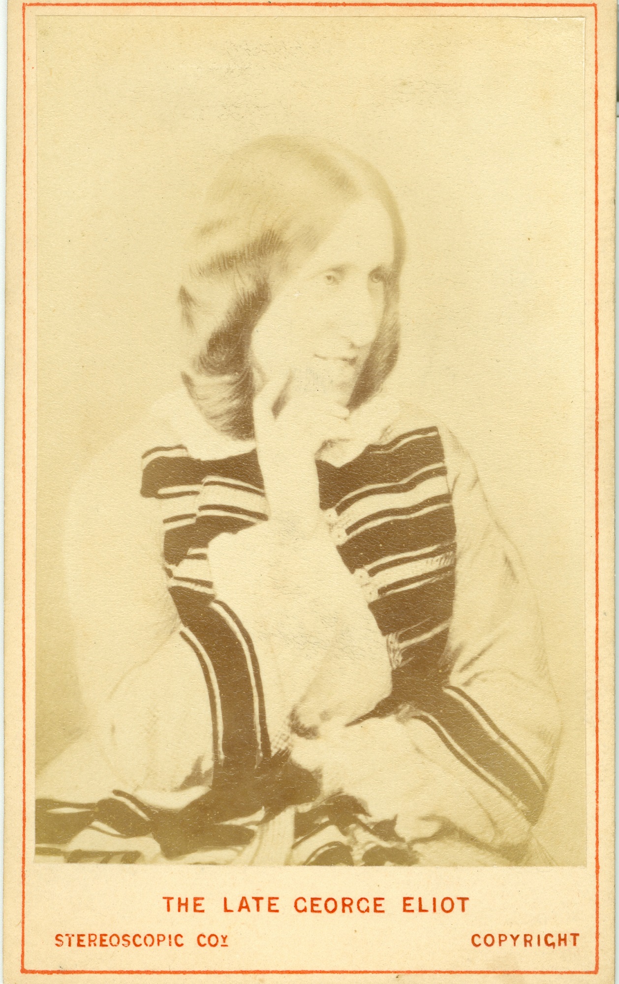 Photograph of George Eliot - Exploring Eliot